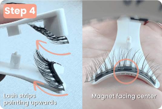 Giani Magnetic Lashes Application Guide