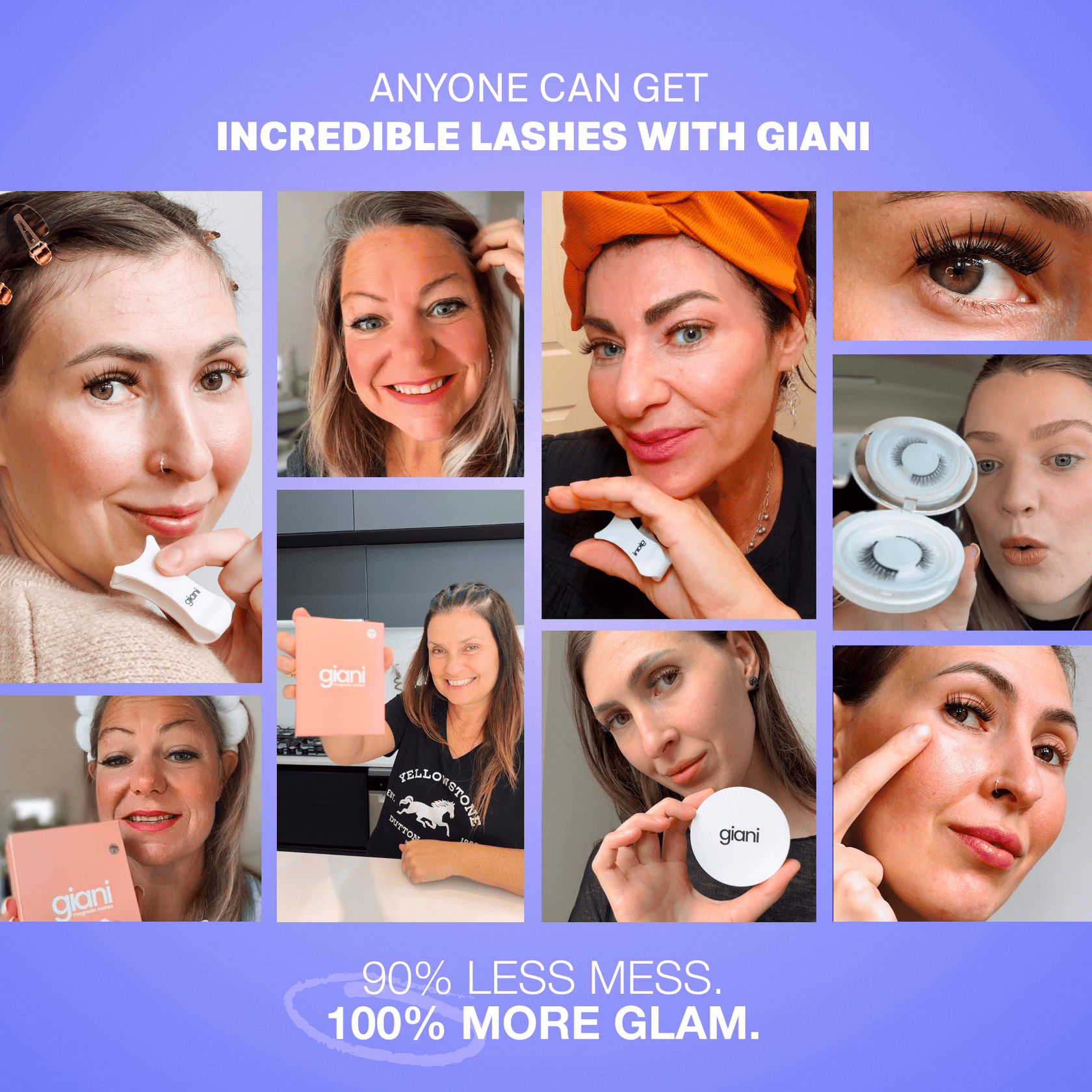 Giani Magnetic Lashes Kit